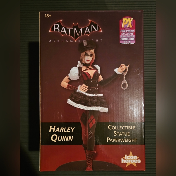 DC | Toys | Harley Quinn Batman Arkham Knight Px San Diego Comic Con ...